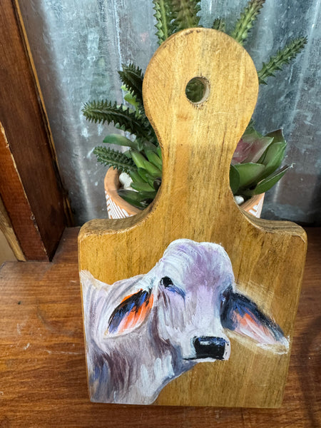 Hand Painted Brahman Breadboard Mini – Stepp West
