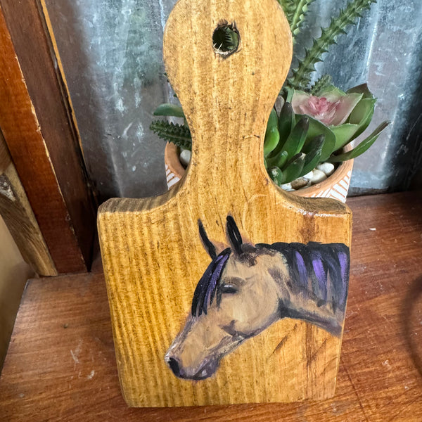 Hand Painted Buckskin Breadboard Mini – Stepp West