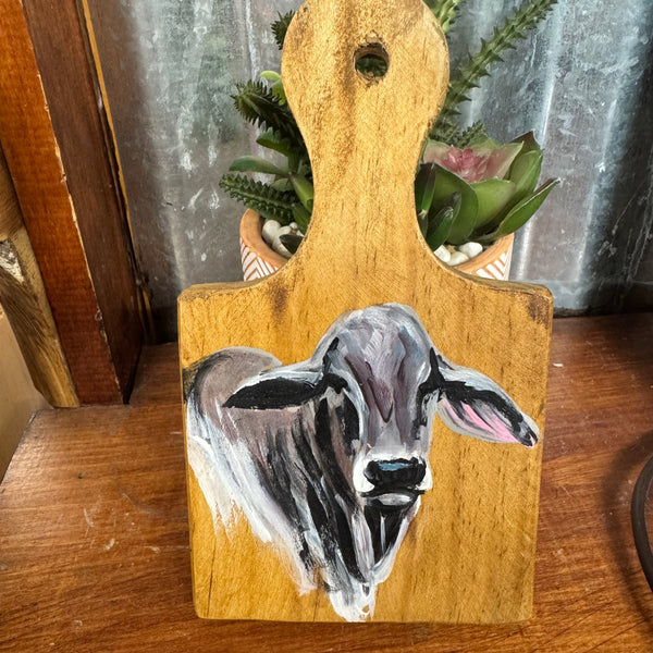 Hand Painted Brahman Breadboard Mini – Stepp West