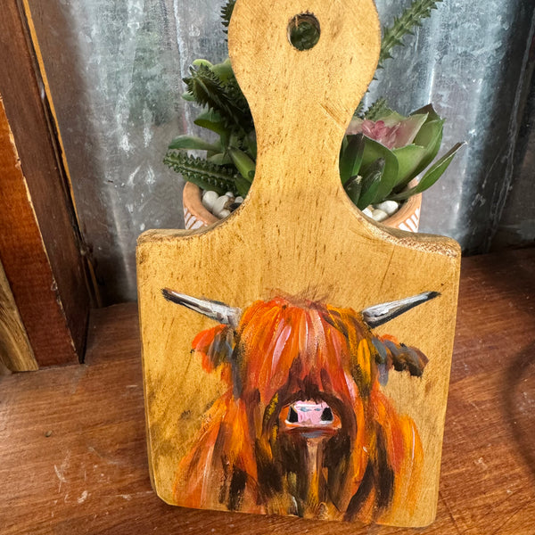 Hand Painted Highland Breadboard Mini – Stepp West