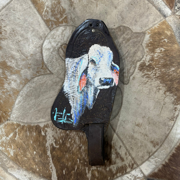 Hand Painted Brahman Head Fender – Stepp West