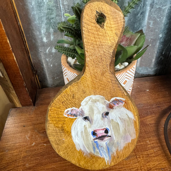 Hand Painted Charolais Breadboard Mini – Stepp West