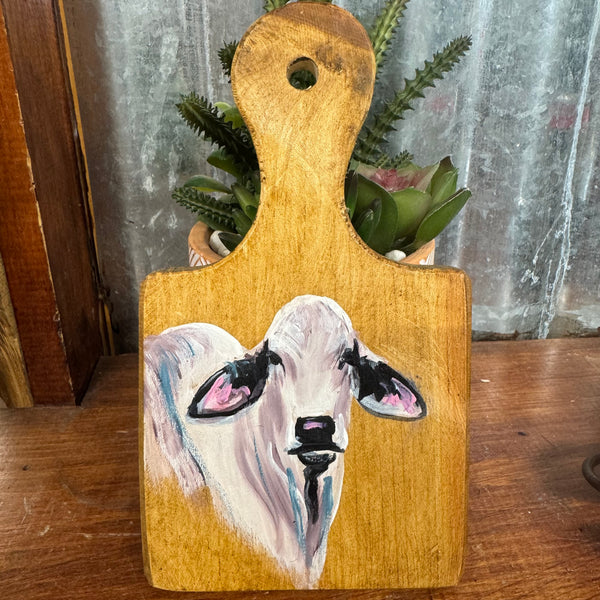 Hand Painted Brahman Breadboard Mini – Stepp West