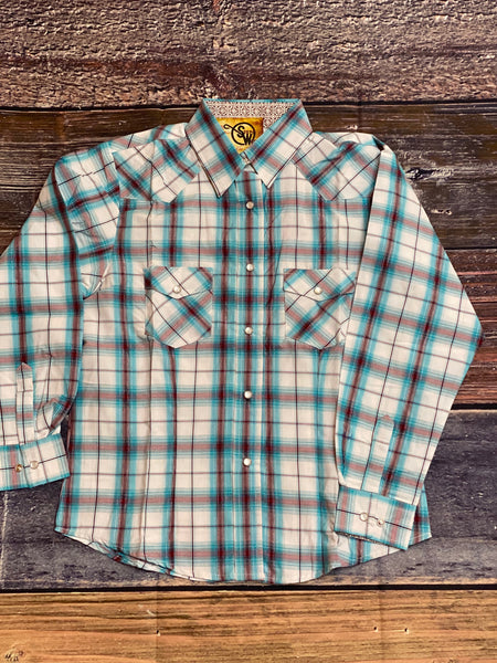 GIRLS PEARL SNAP SHIRT – Stepp West